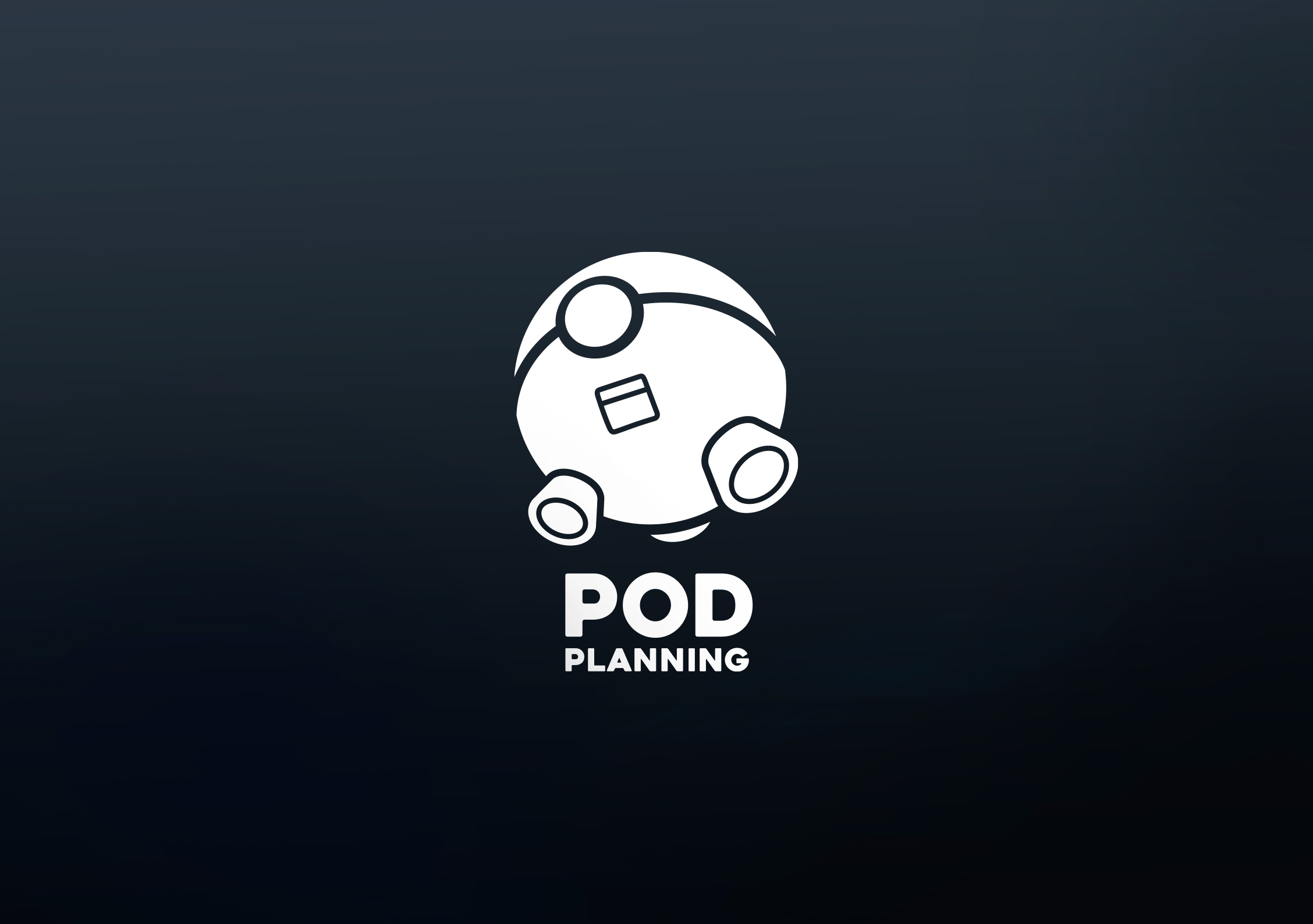 POD PLANNING様 ロゴ・名刺デザイン | 制作実績 | ASHIM FACTORY